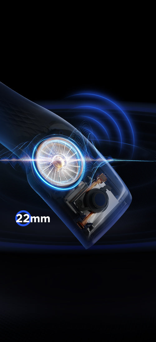 Smart Headband Headphones - HAKII MIX (Blue) | HAKII