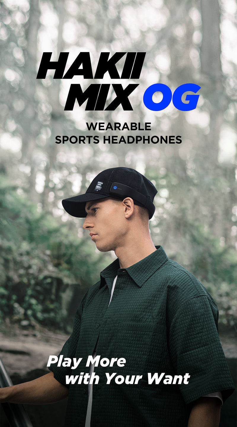 HAKII OG Wareable Open-listening Headphones Set
