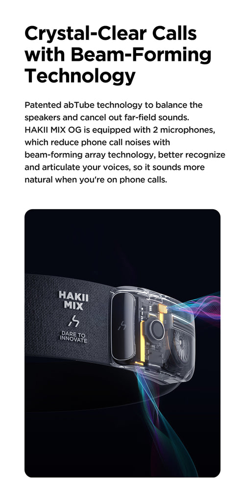 HAKII OG Wareable Open-listening Headphones Set