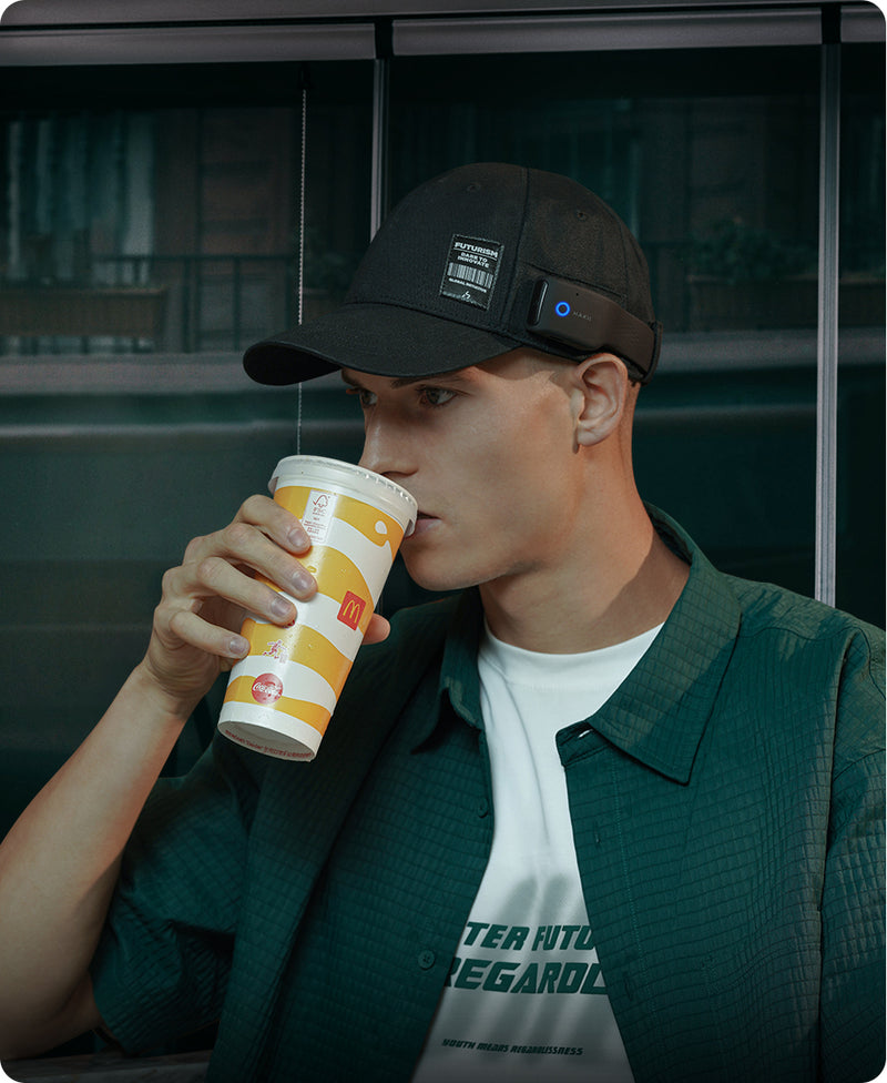 HAKII MIXC Music Hat Headphones (Black)