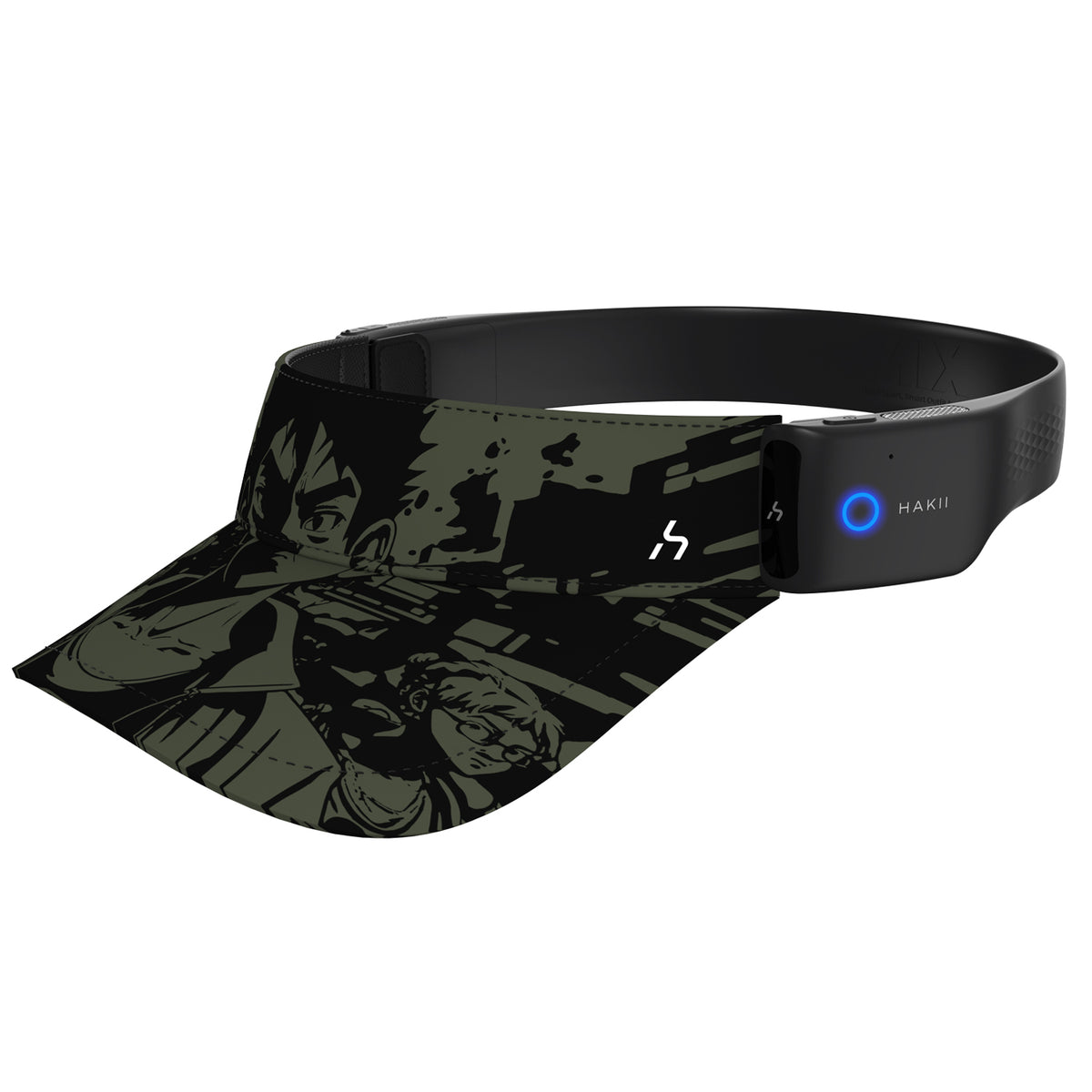 HAKII MIXV Smart Bluetooth Visor Headphones (Monogram Brown)