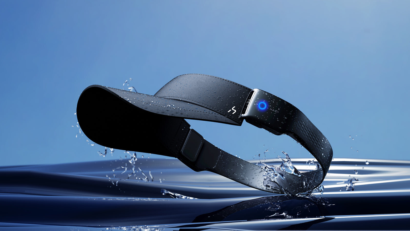 HAKII MIXV Smart Bluetooth Visor Headphones (Black)